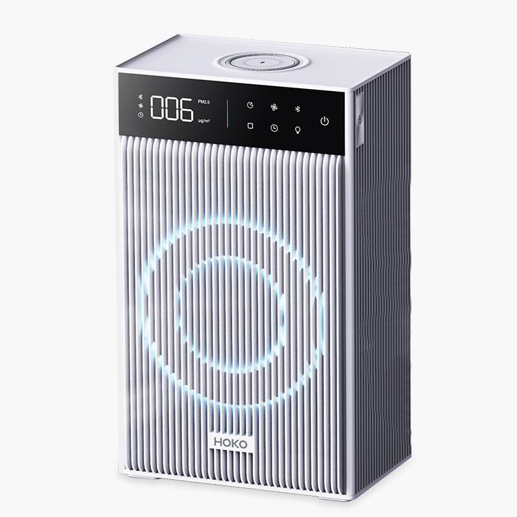 Hepa Desktop Air Purifier With Bluetooth Speaker